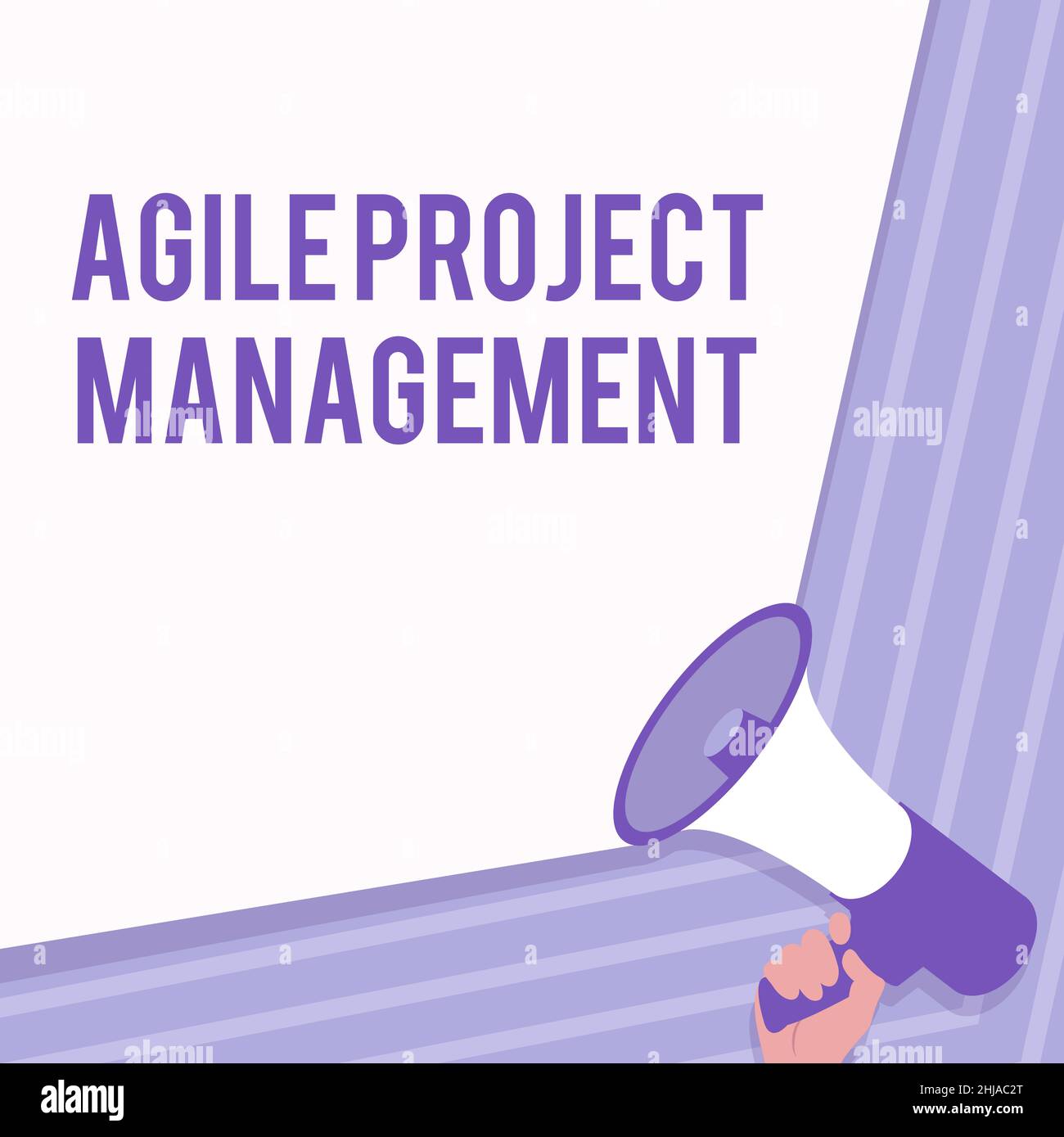 Text sign showing Agile Project Management. Concept meaning management ...