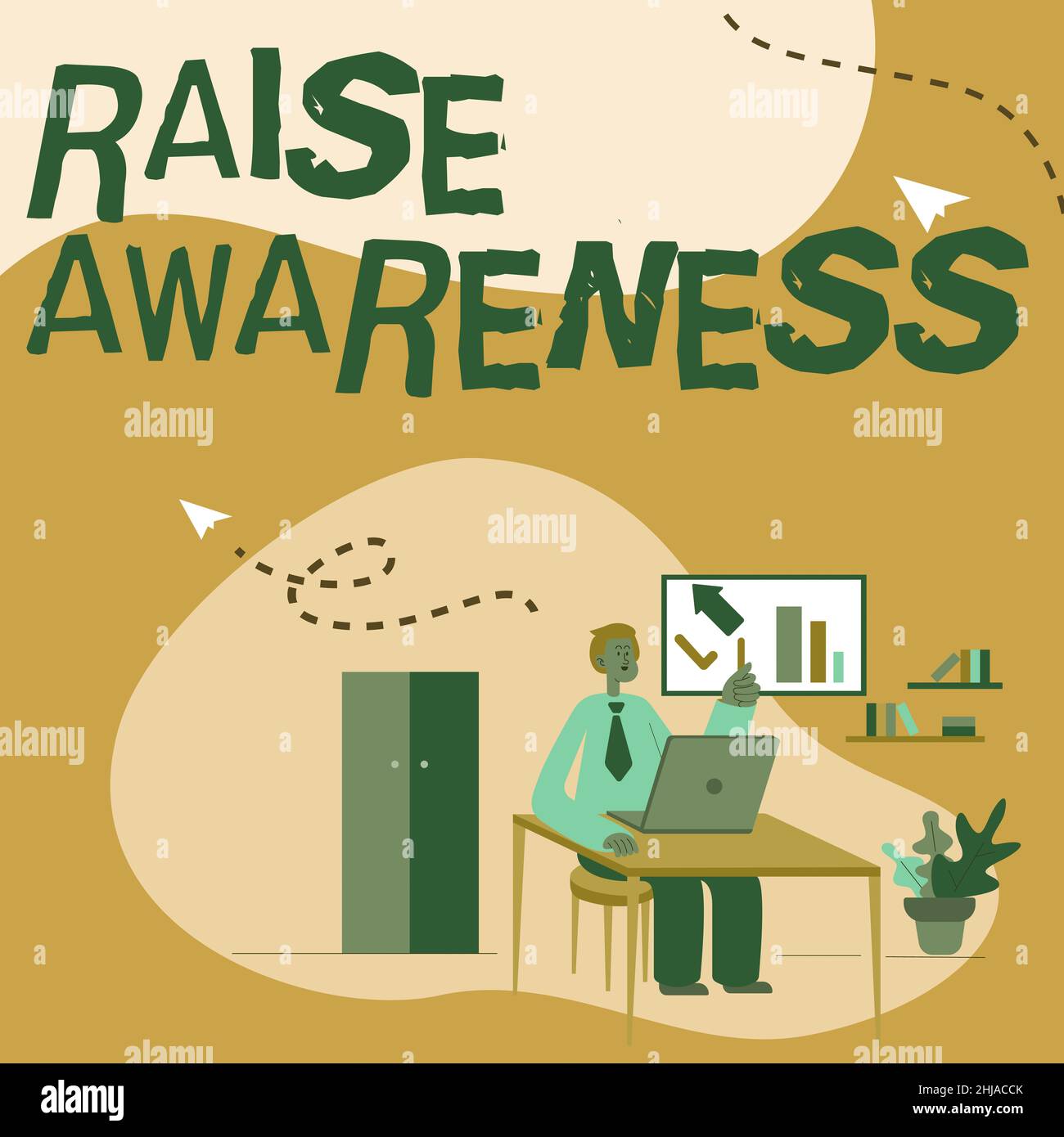 Inspiration showing sign Raise Awareness. Conceptual photo creating a ...