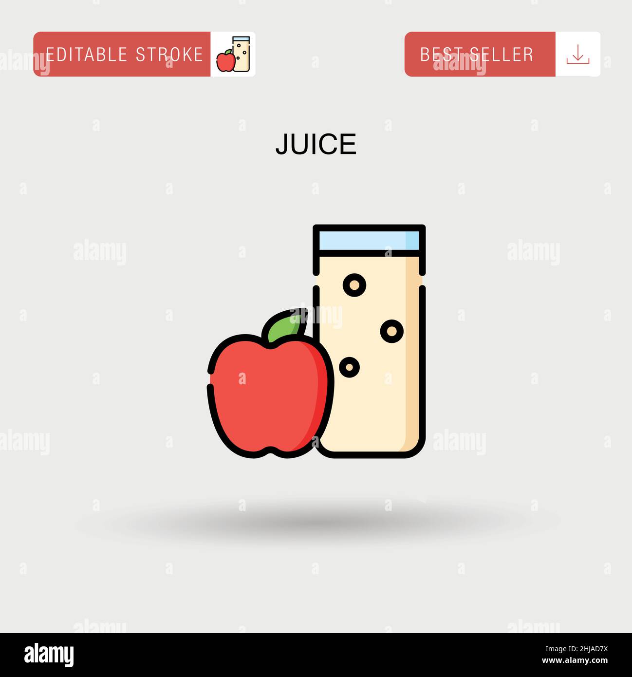 Orange mango fruit juice Stock Vector Images - Alamy