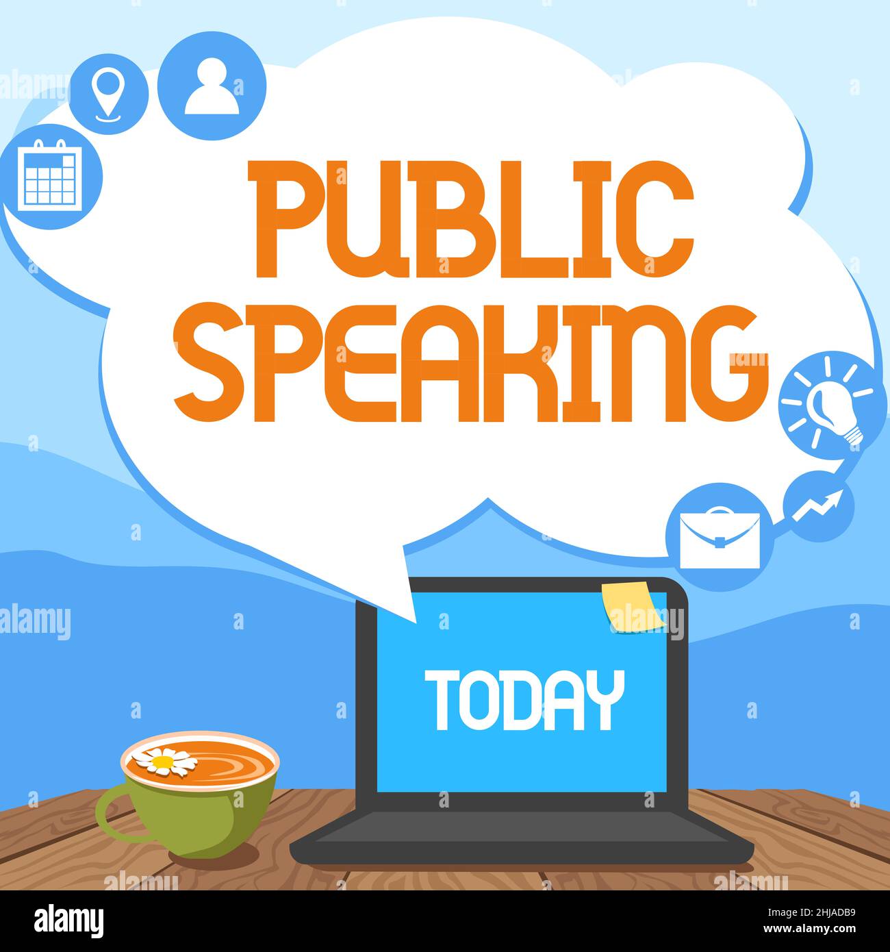 Text showing inspiration Public Speaking. Concept meaning art of ...
