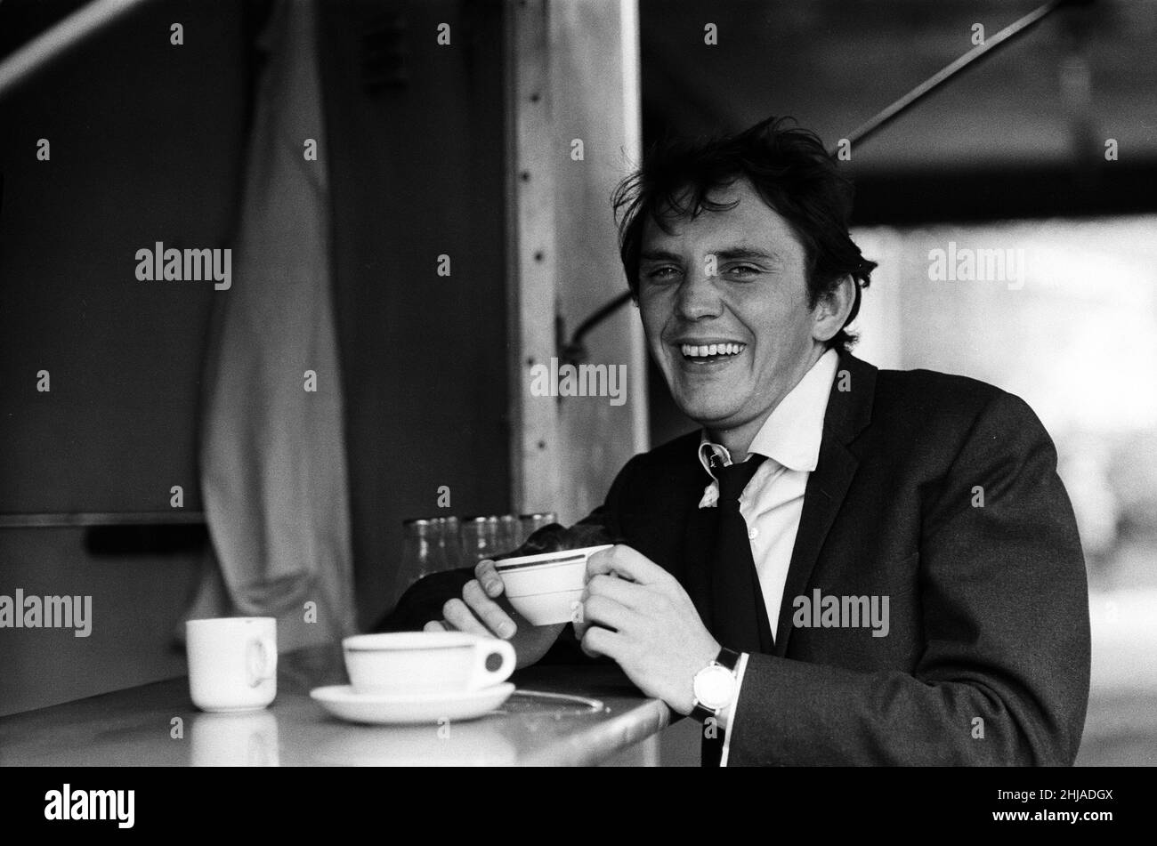 Actor Terence Stamp pictured in a park in London. 13th September 1962 ...