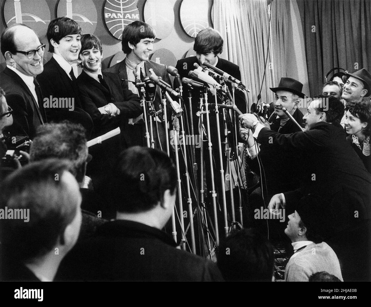 The beatles kennedy airport hi-res stock photography and images - Alamy