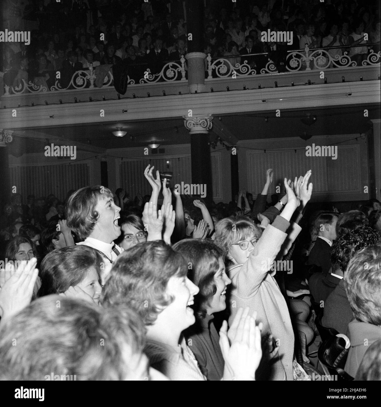 The Beatles Play Preston Female Fans Going Crazy During The Performance13th September 1963