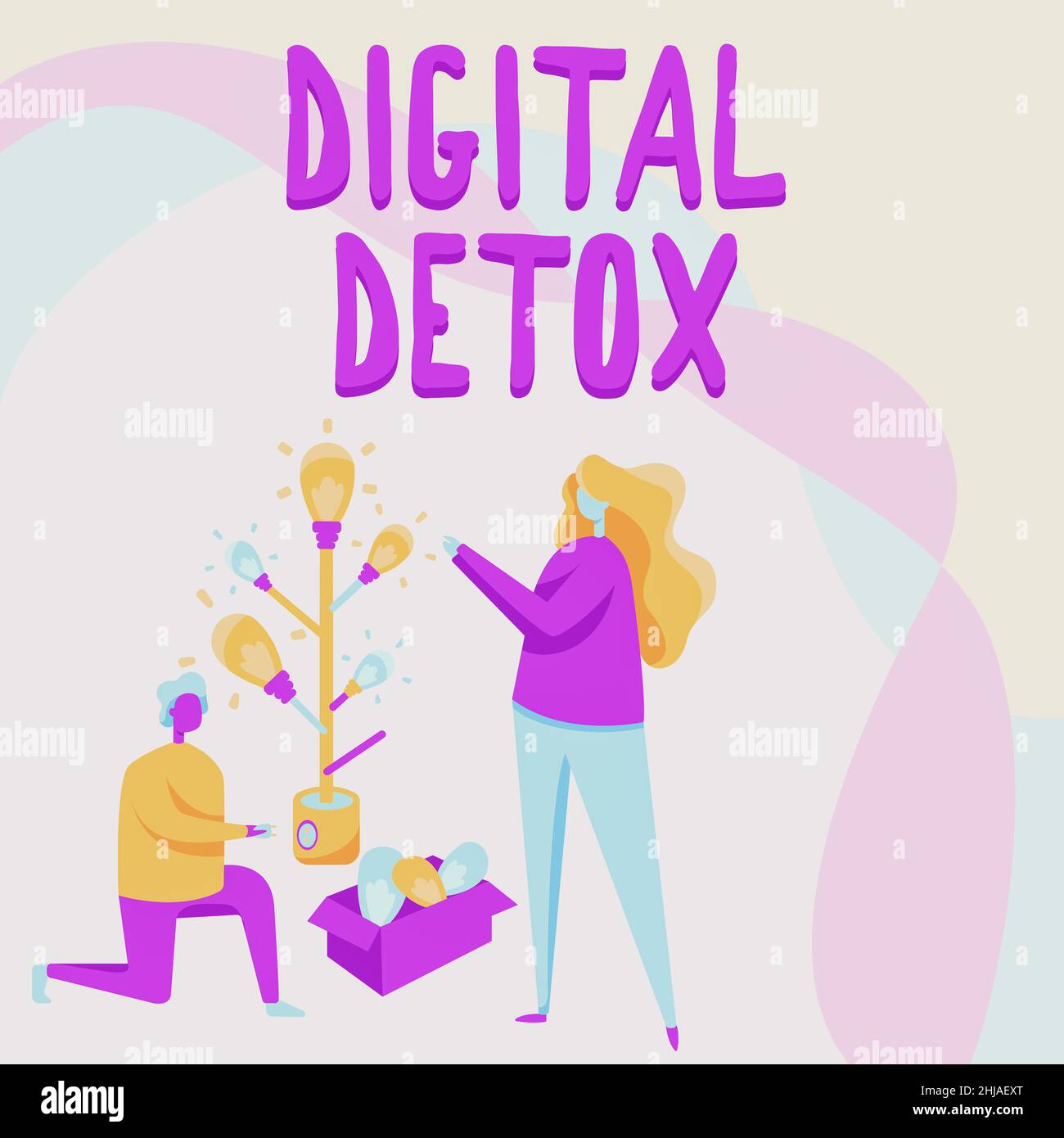 Conceptual caption Digital Detox. Word Written on Prohibiting the usage ... Conceptual caption Digital Detox. Word Written on Prohibiting the usage ...
