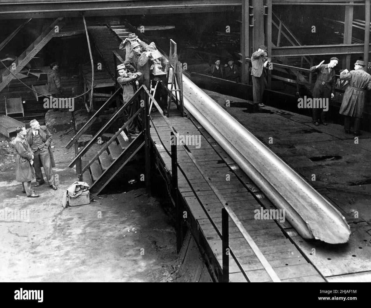 Steelworks teesside Black and White Stock Photos & Images - Alamy