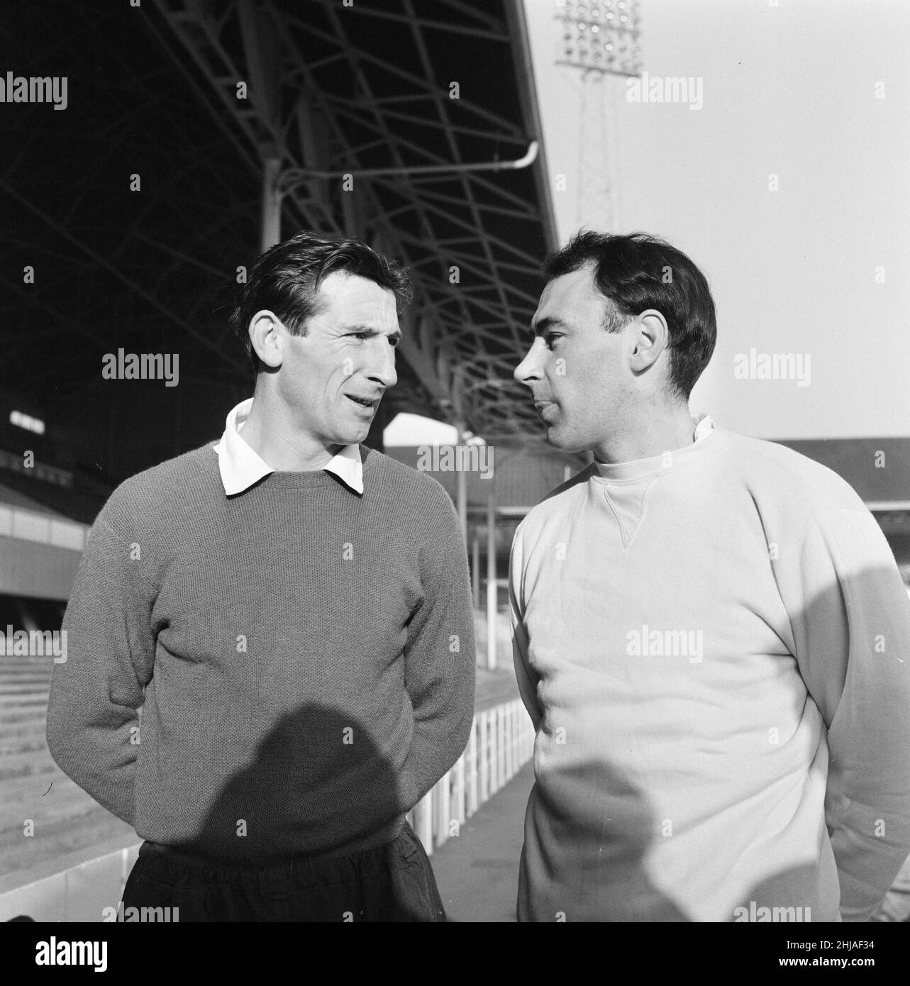 Alan Gilzean, Spurs new signing from Dundee, at a cost of 72,500 pounds ...