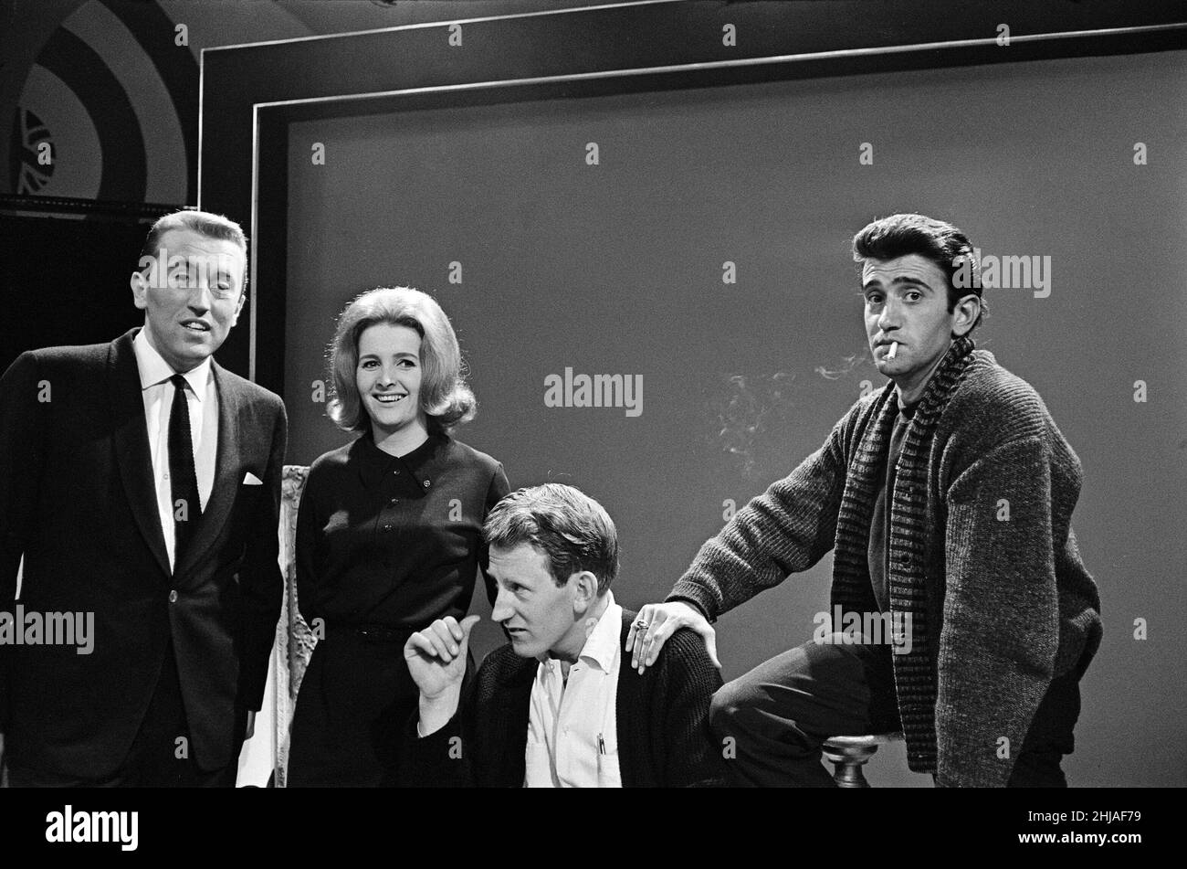 Rehearsals began at the BBC Centre for 'That Was The Week That Was ...