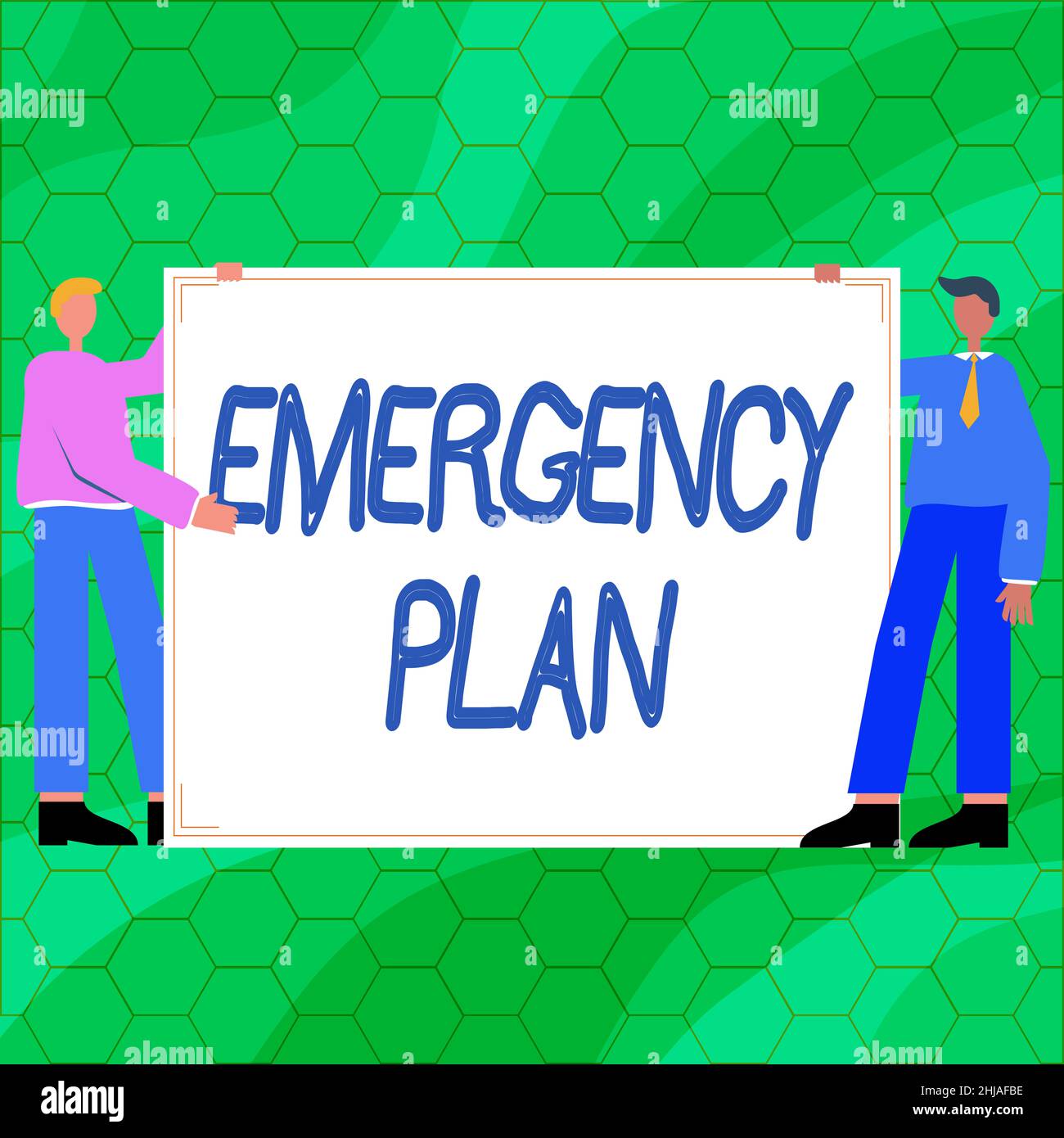 Text showing inspiration Emergency Plan. Word for instructions that ...