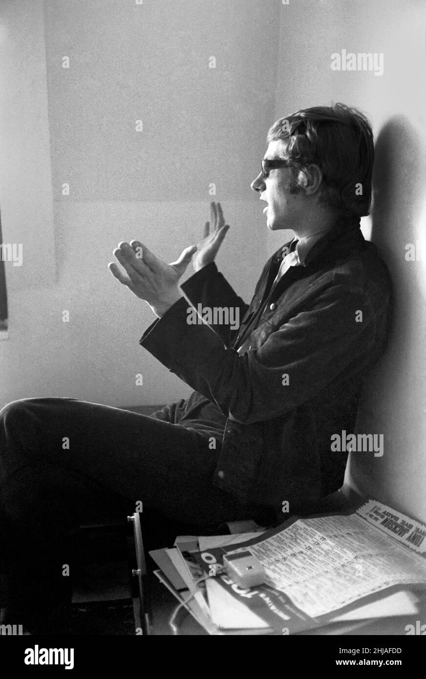 Andrew Loog Oldham, Manager of The Rolling Stones September 1964 Stock ...
