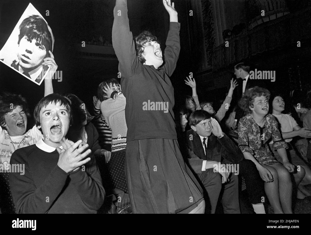 The Rolling Stones at Stockton. September 1964 S08359-022 Stock Photo ...
