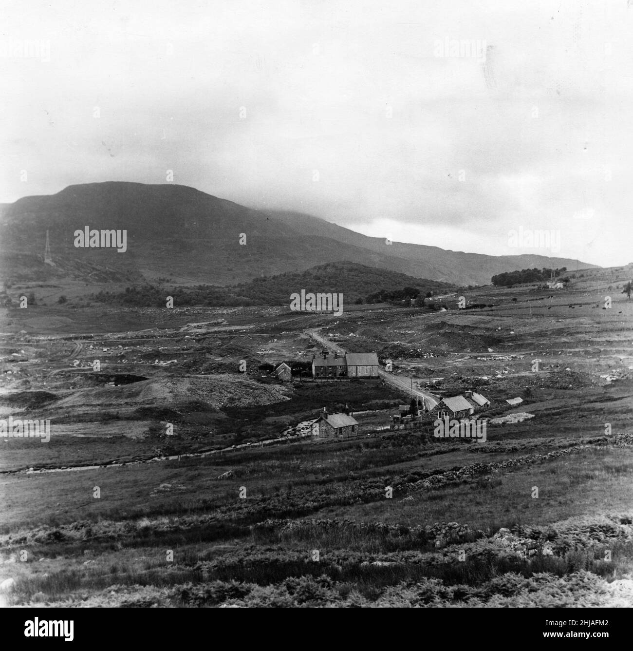 Tryweryn Valley - The little hamlet of Capel Celyn, which will be ...