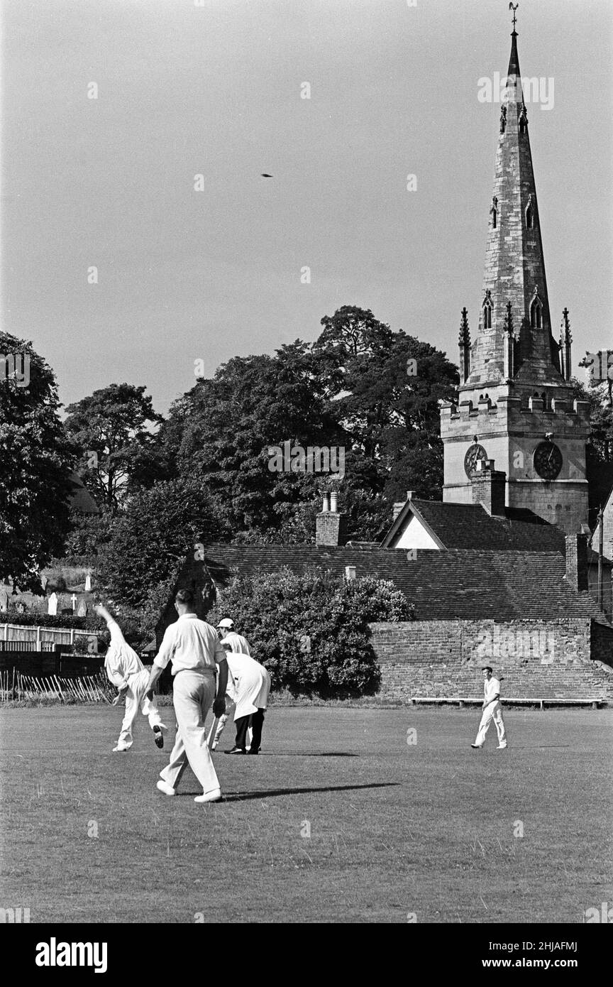 Wombourne village Black and White Stock Photos & Images - Alamy