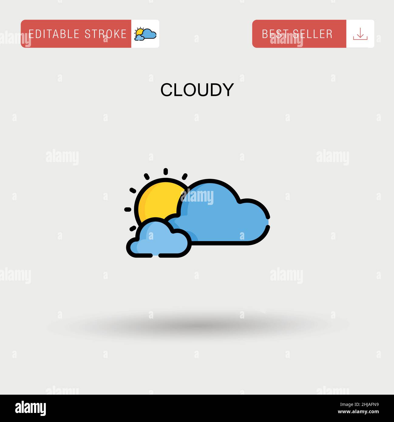 Dark dramatic moody stormy sunset sky Stock Vector Images - Alamy