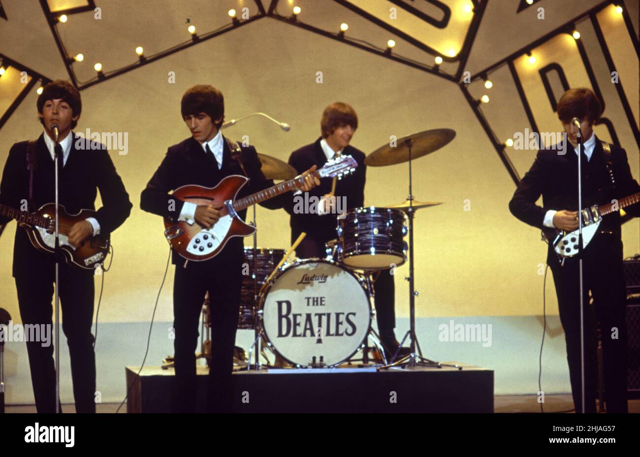 John Lennon Beatles Color