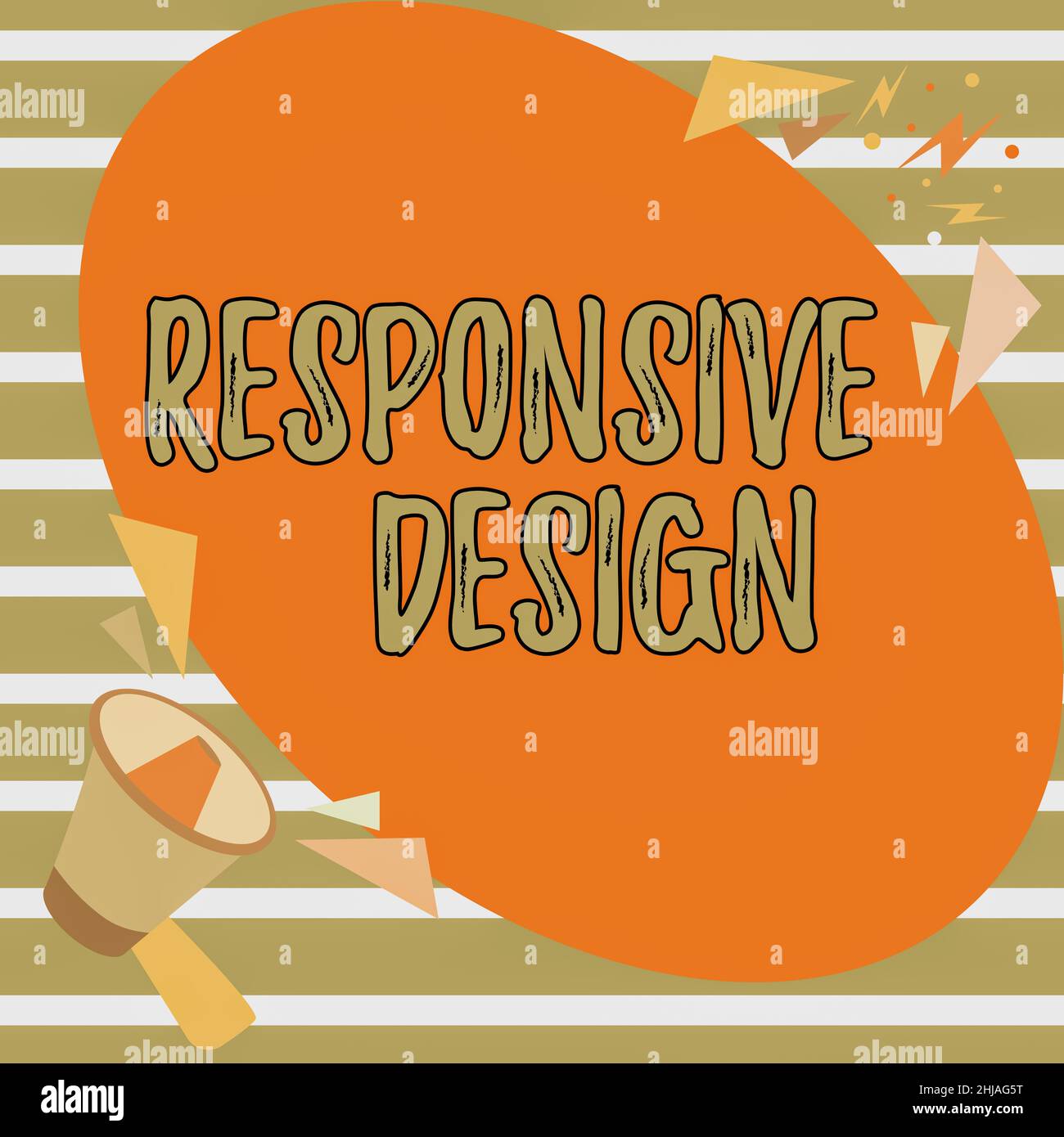 Writing Displaying Text Responsive Design Word Written On Approach To Page Creation Makes Use 