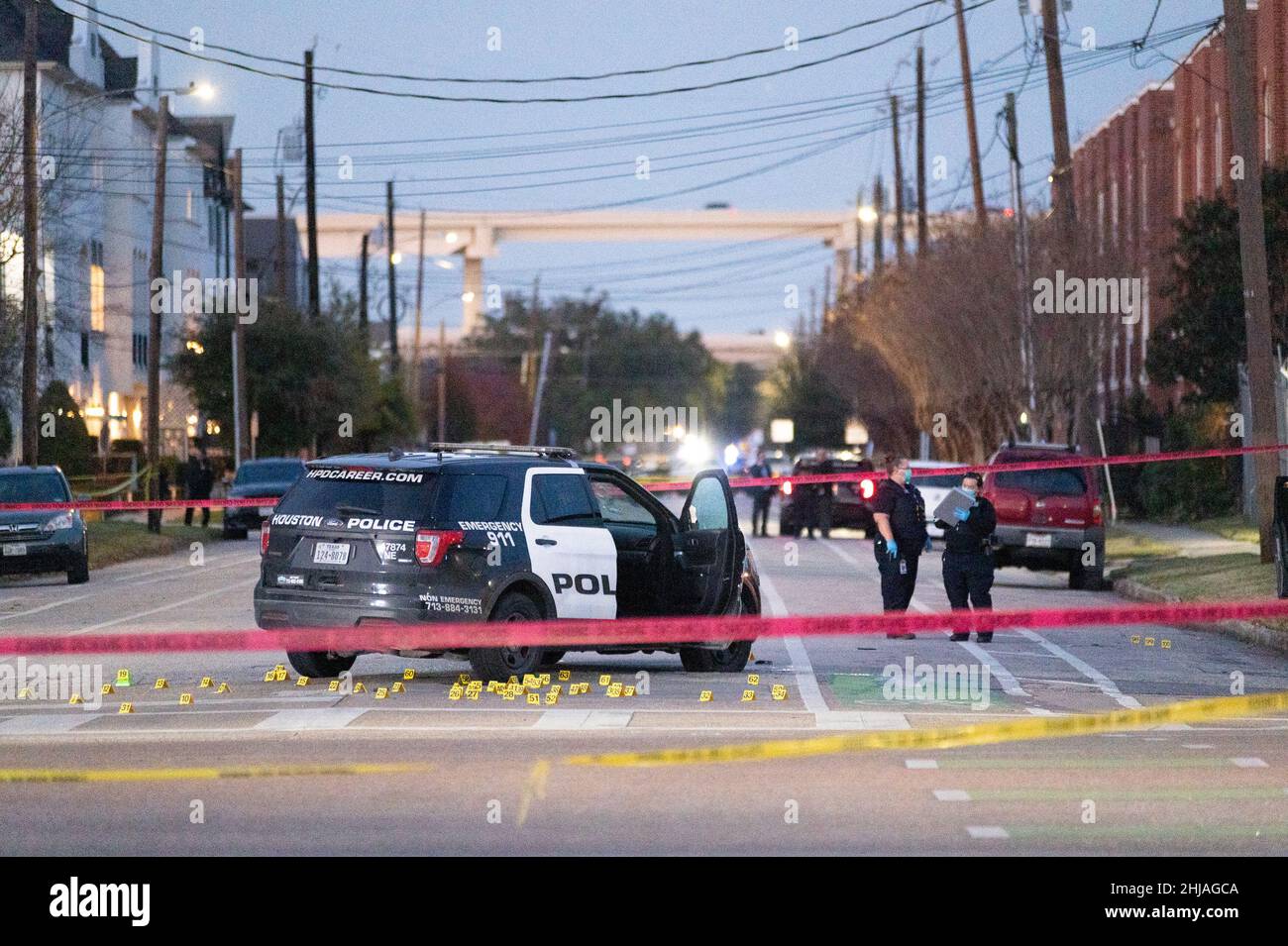 Houston police car hi-res stock photography and images - Alamy