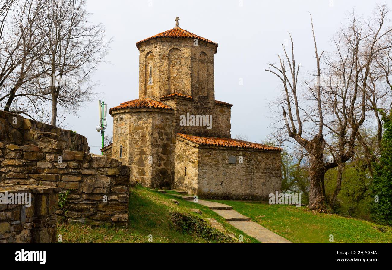 View of the ancient monastery of Nekresi in Katechia Stock Photo - Alamy