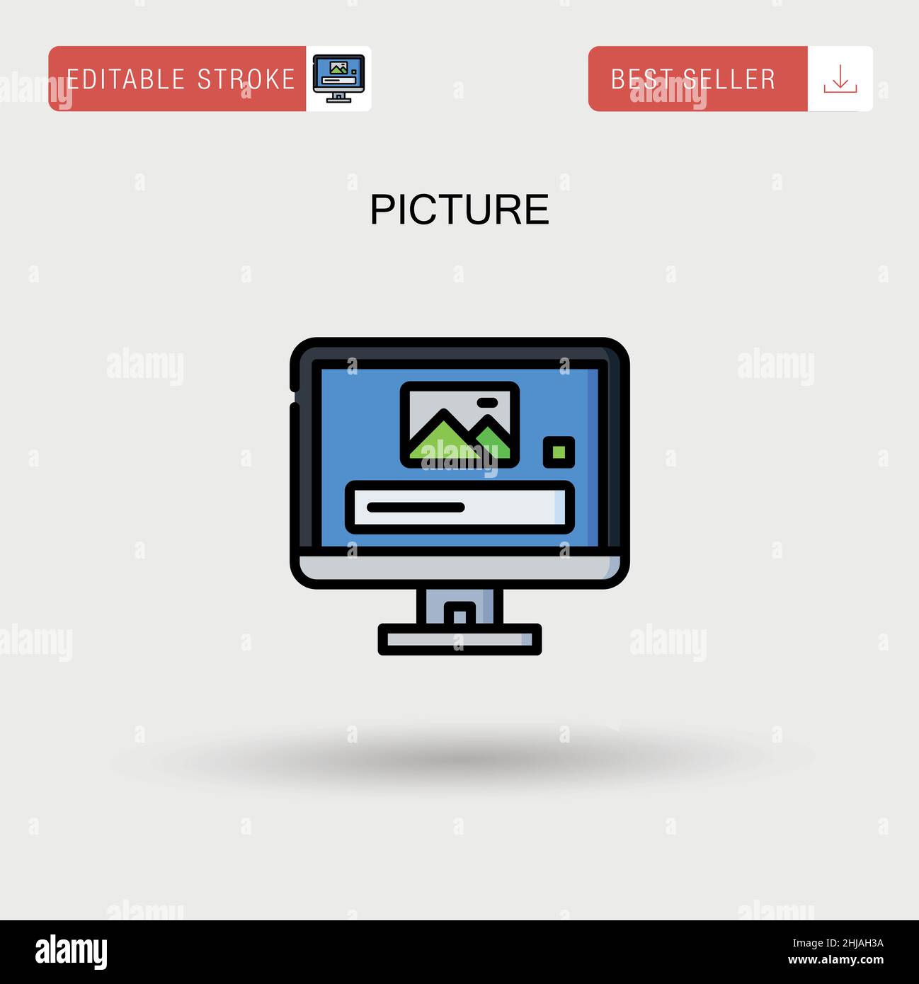 Picture photo empty Stock Vector Images - Alamy