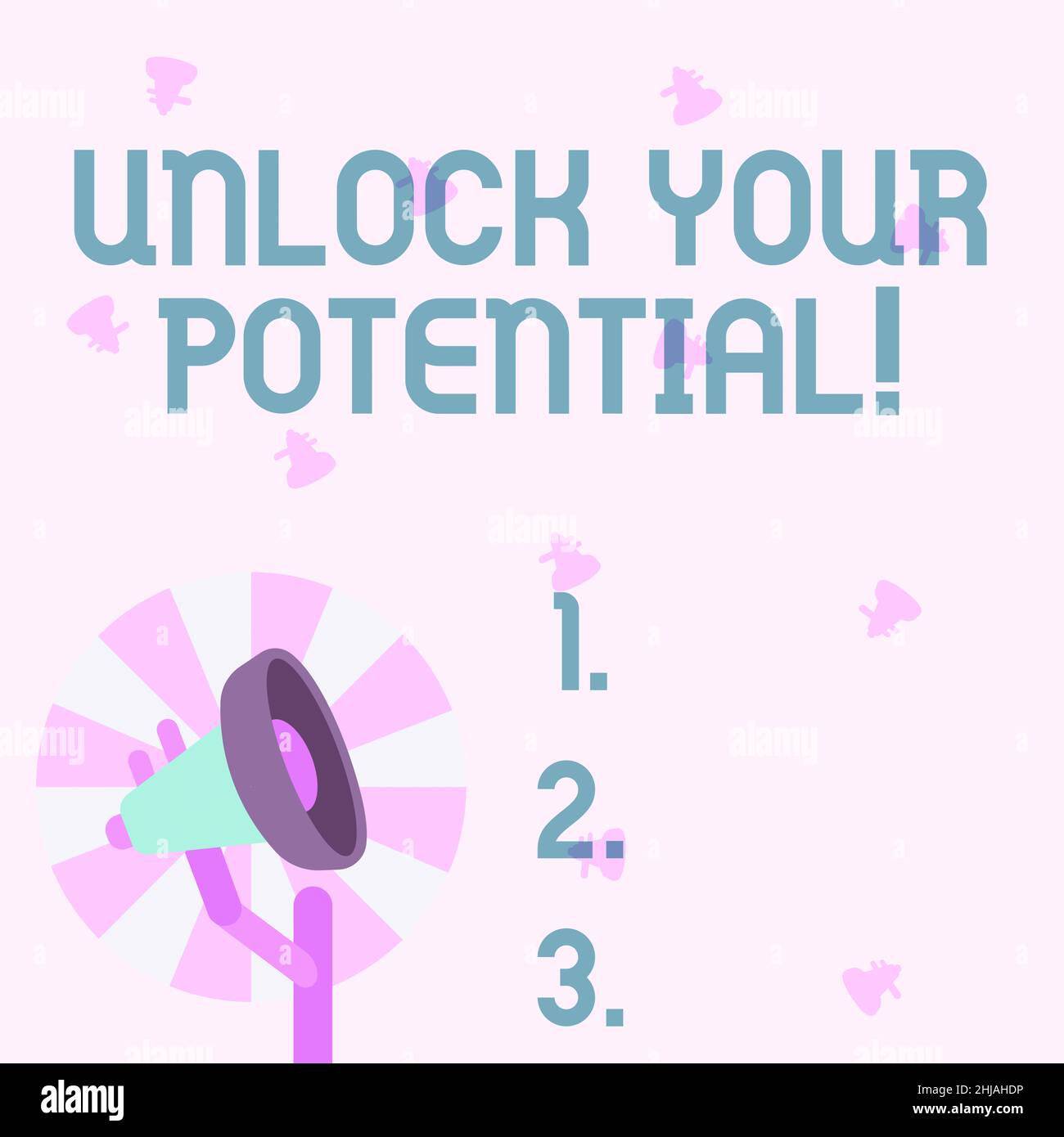Conceptual caption Unlock Your Potential. Concept meaning Mentor, coach ...