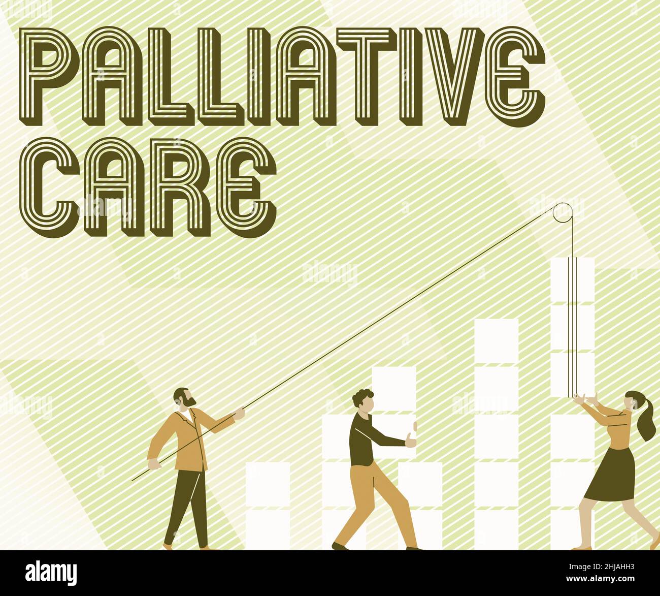 Text sign showing Palliative Care. Concept meaning specialized medical ...