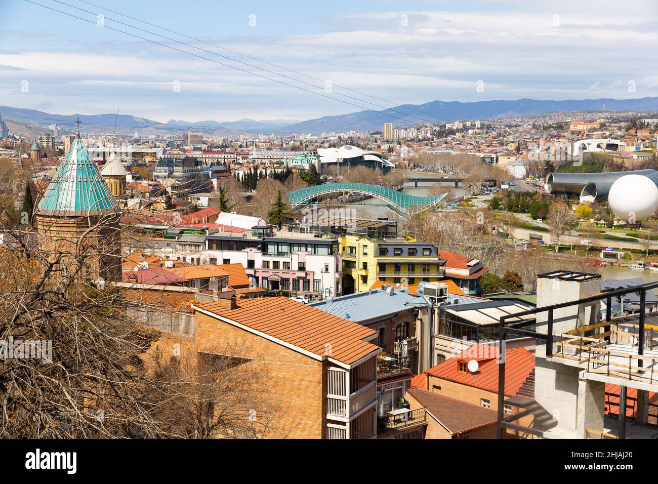 City view historical center tbilisi hi-res stock photography and images ...