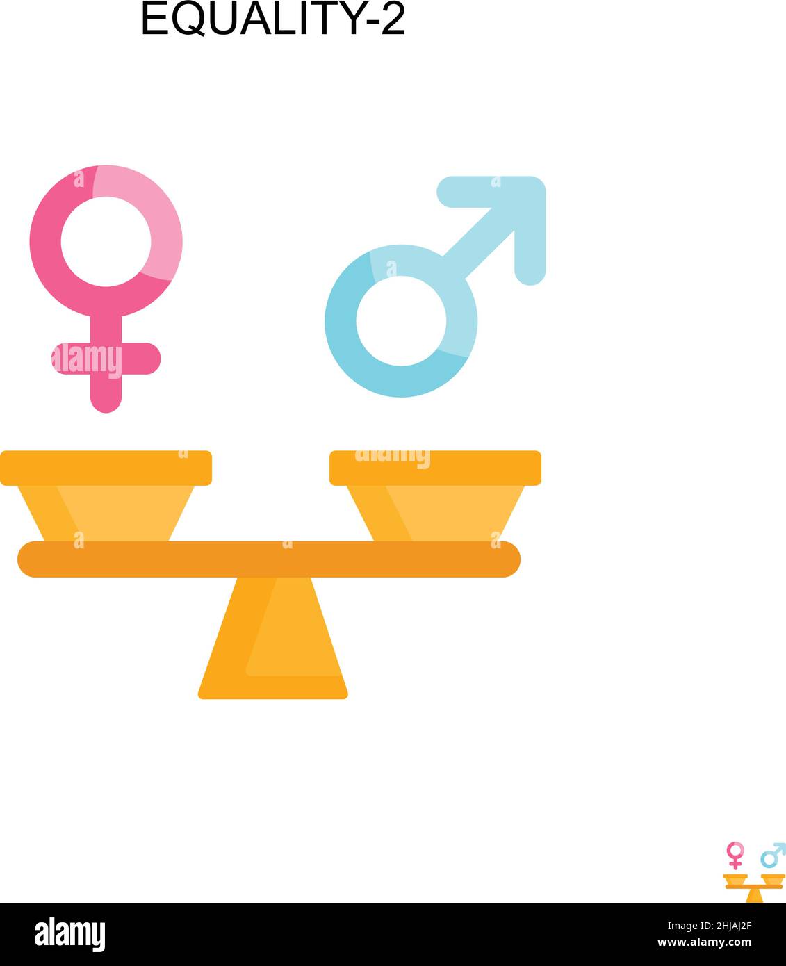 Gender equality school Stock Vector Images - Alamy
