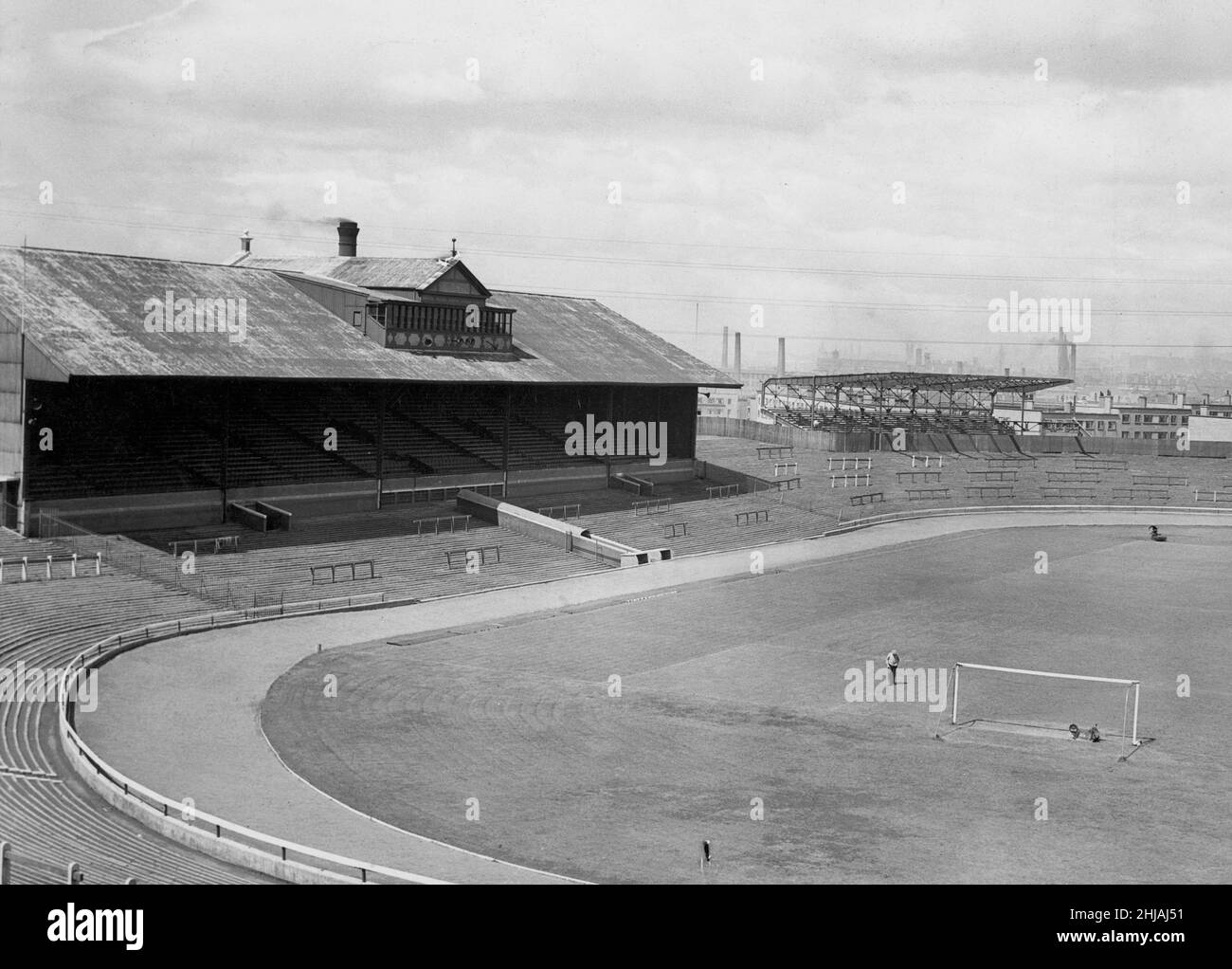 Celtic parkhead stadium Black and White Stock Photos & Images - Alamy