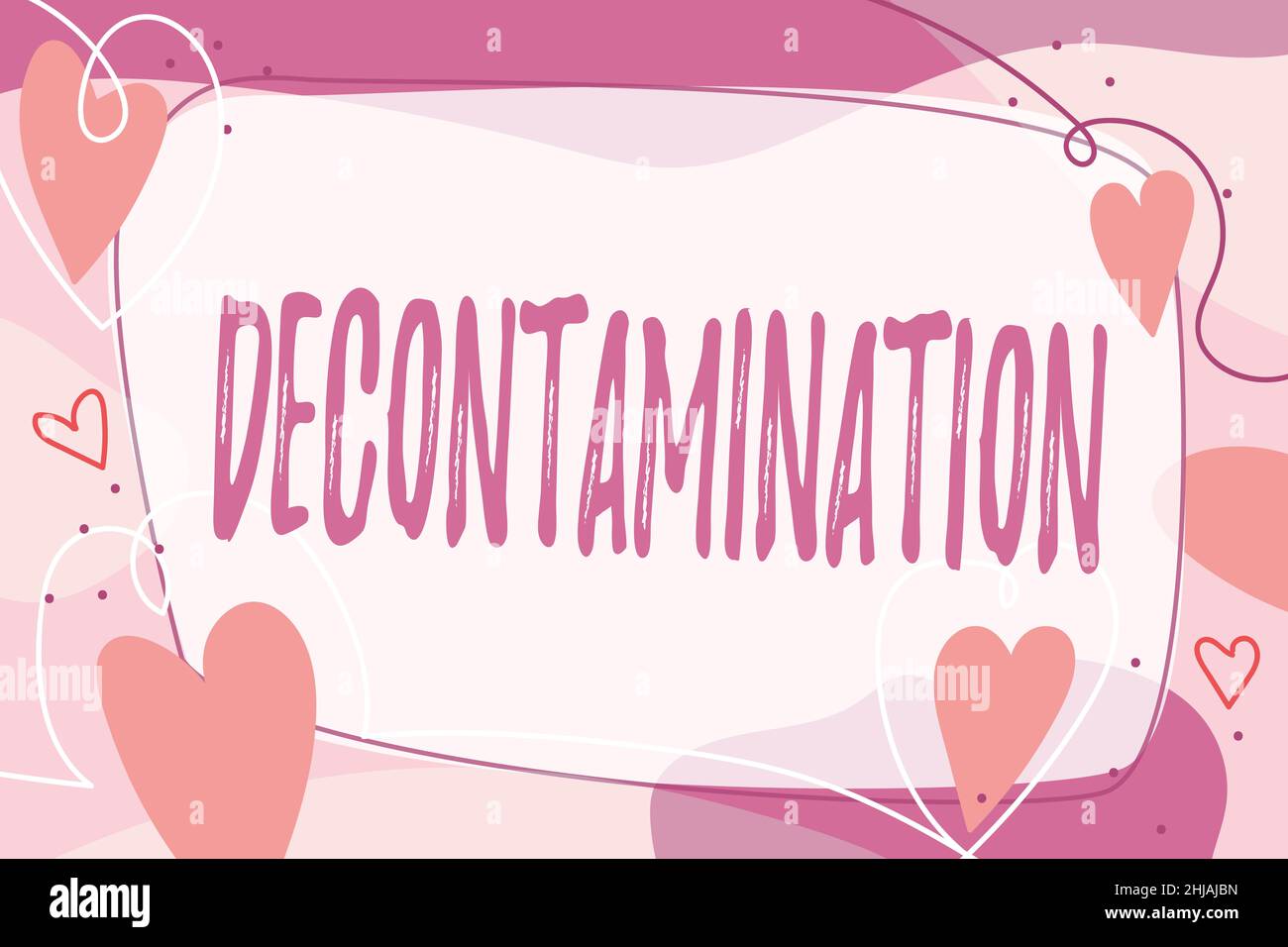 Text showing inspiration Decontamination. Business approach ...