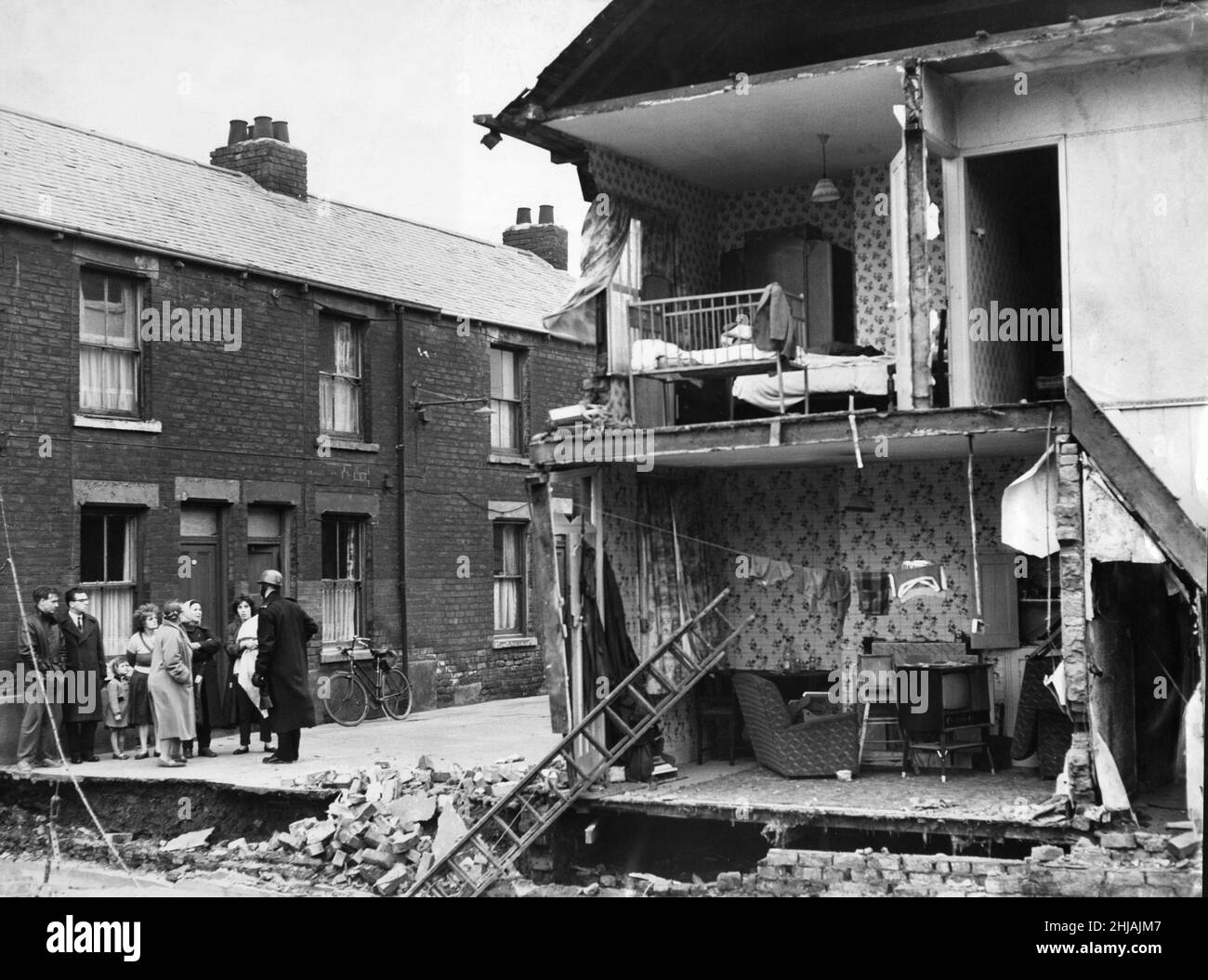 Number 7 Stoneferry Road, Buxton Grove, Hull following the partial ...