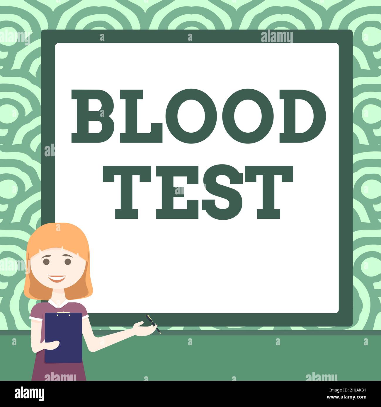 Writing displaying text Blood Test. Word Written on Extracted blood ...