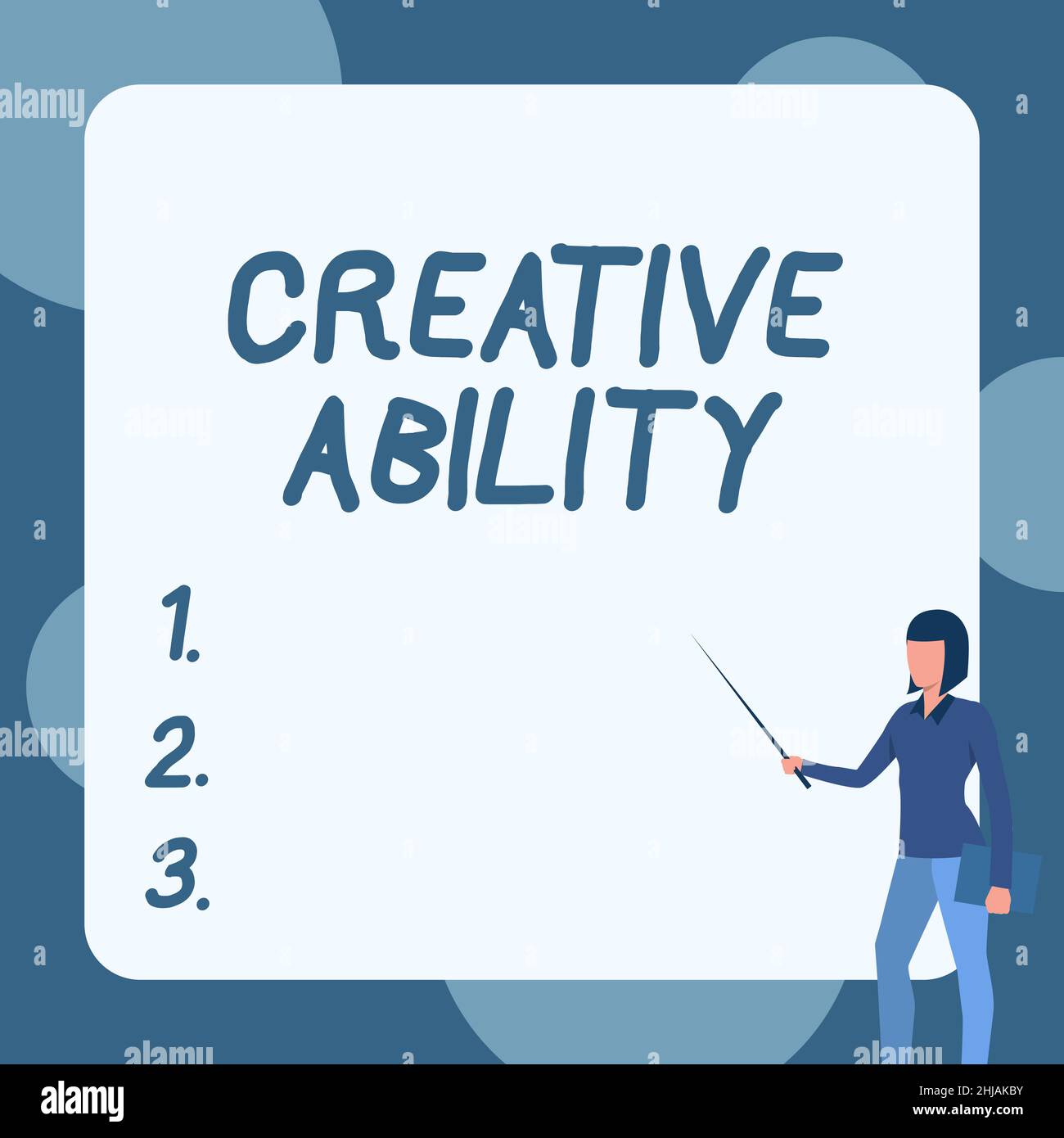 Text sign showing Creative Ability. Concept meaning power to act freely ...