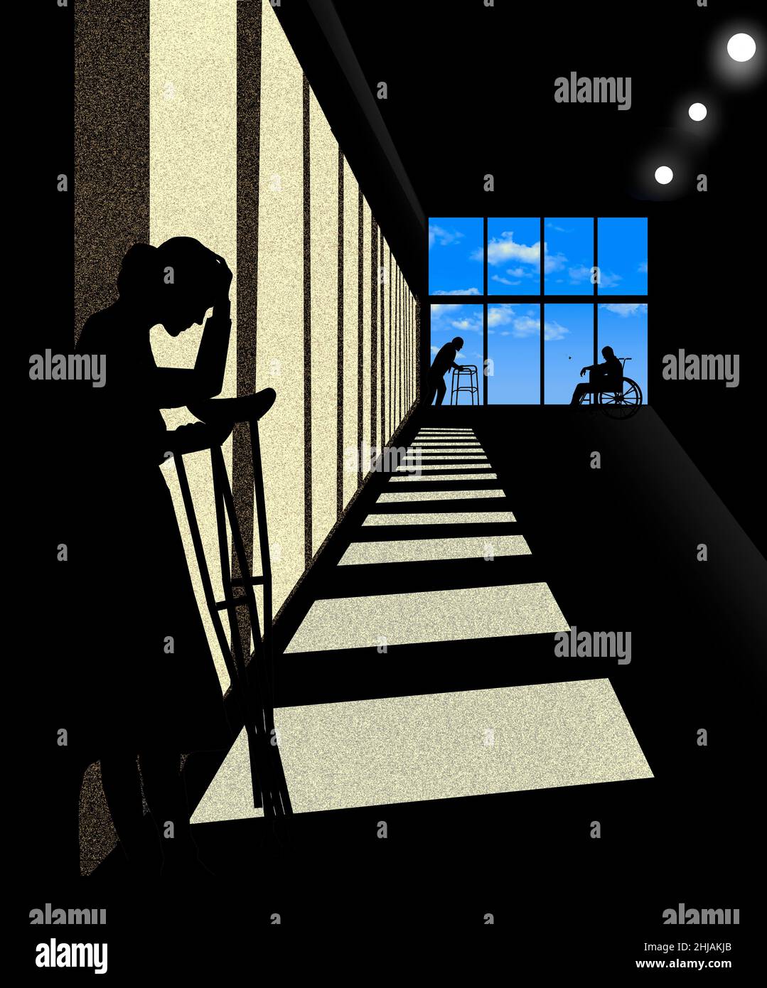 Physically handicapped hi-res stock photography and images - Alamy