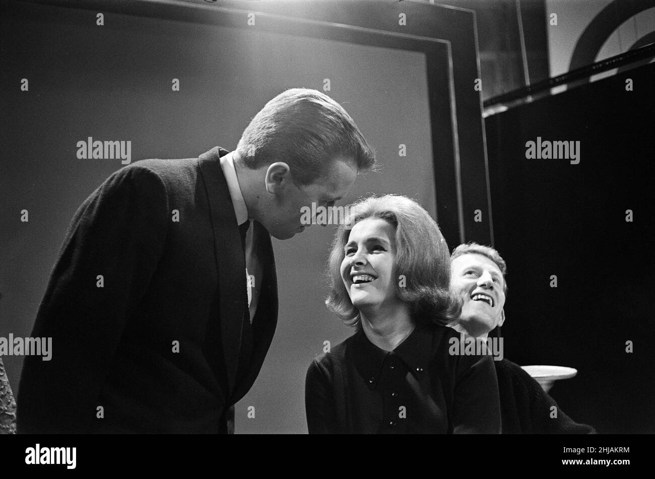 Rehearsals began at the BBC Centre for 'That Was The Week That Was ...