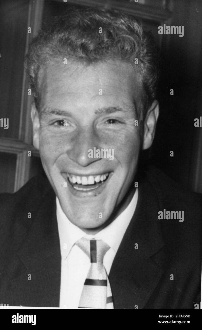 Ron Flowers Wolverhampton Wanderers midfielder 1952-1967, October 1962 ...