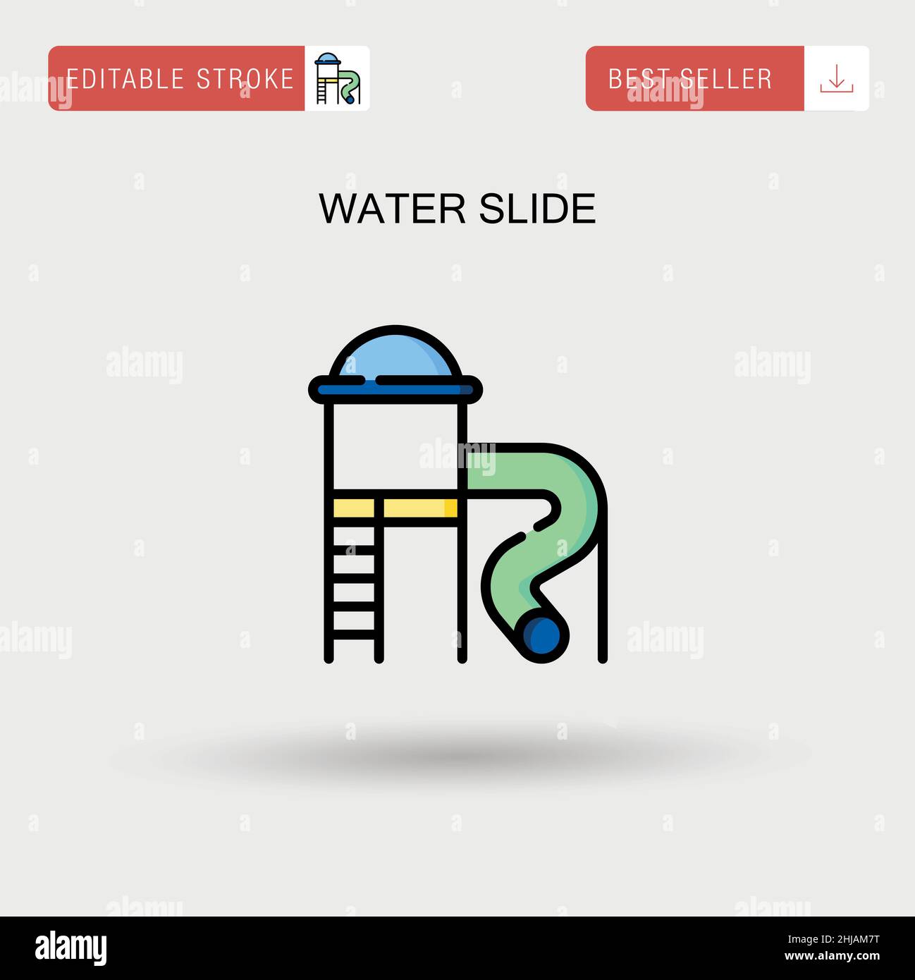 Aqua leisure Stock Vector Images - Alamy