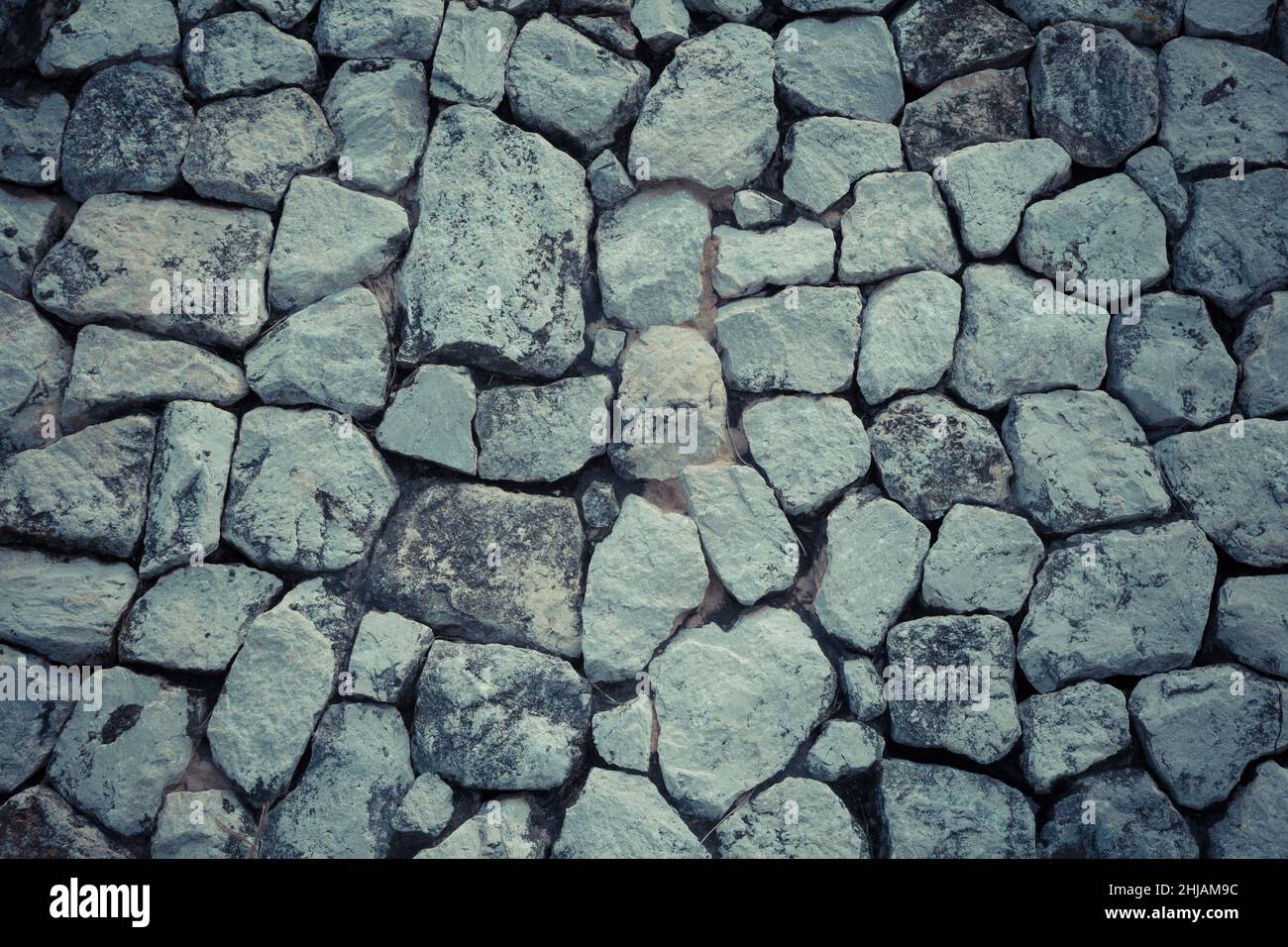 Closeup of Gray strong stone wall texture use for background Stock ...