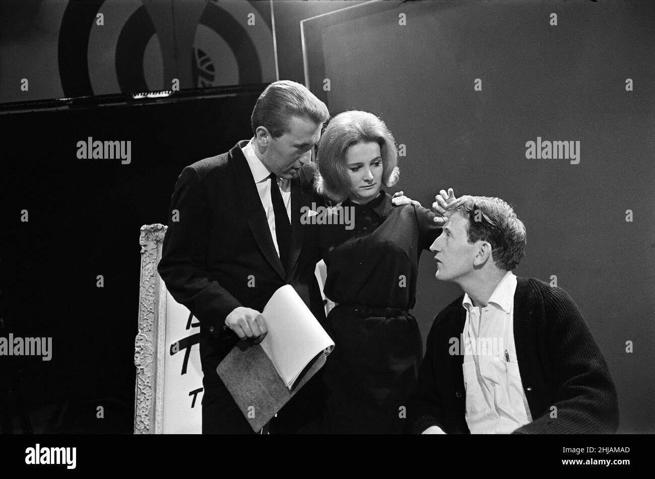 Rehearsals began at the BBC Centre for 'That Was The Week That Was ...