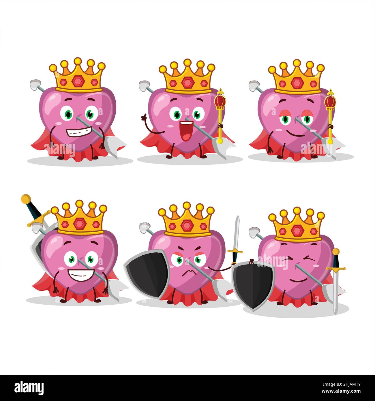Crowned roman king Stock Vector Images - Alamy