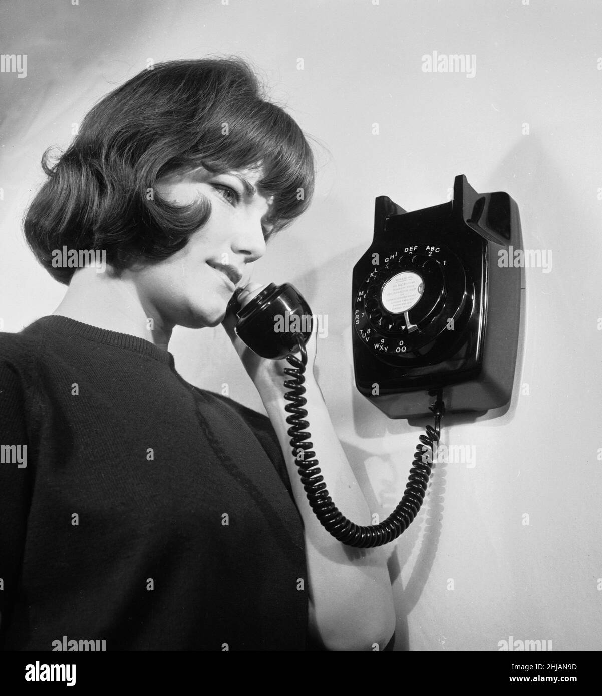 Telephone post office 1960s hi-res stock photography and images - Alamy