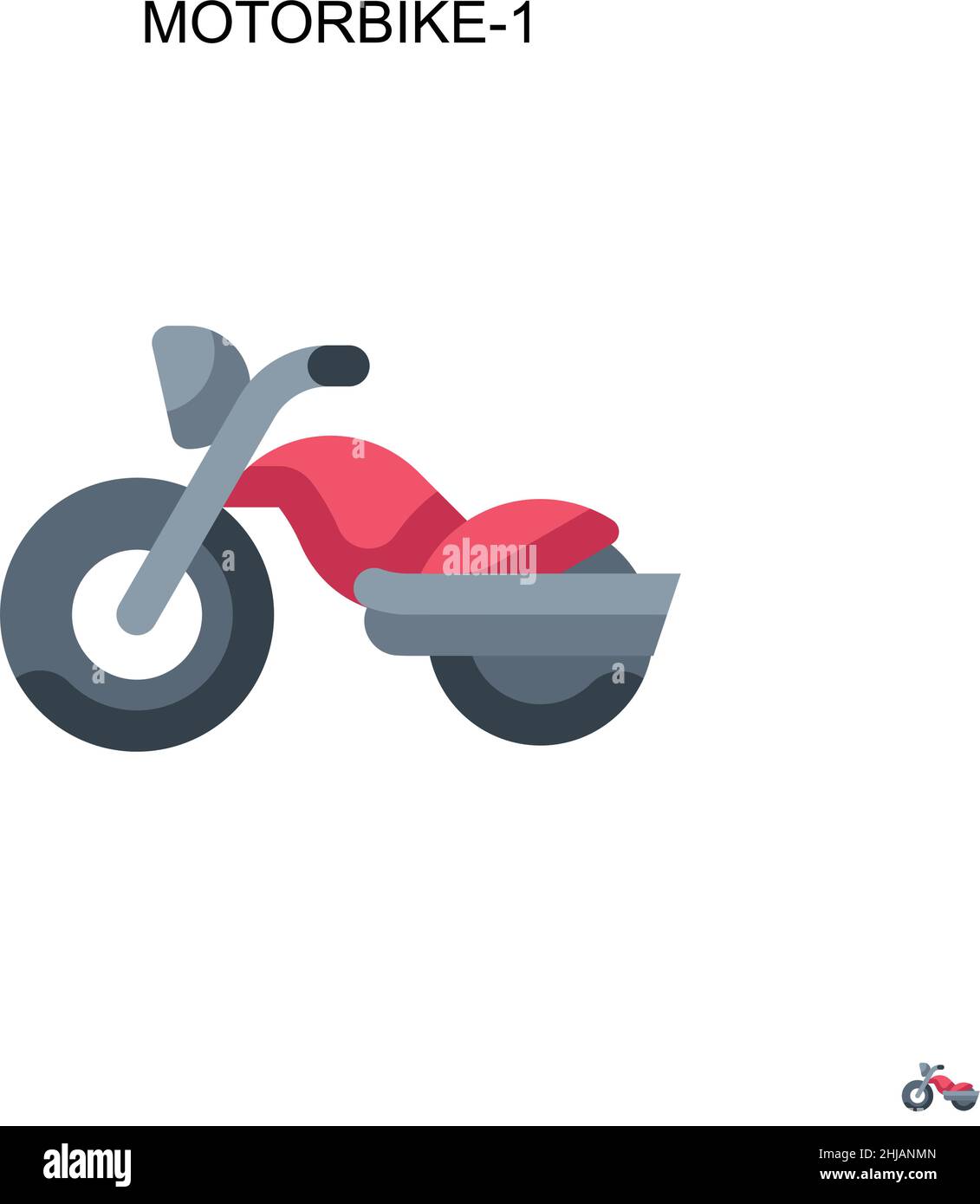 Motorcycle 1 Stock Vector Images - Alamy