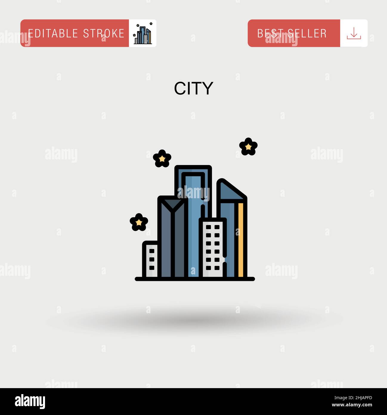 Simple outdoor buildings Stock Vector Images - Alamy