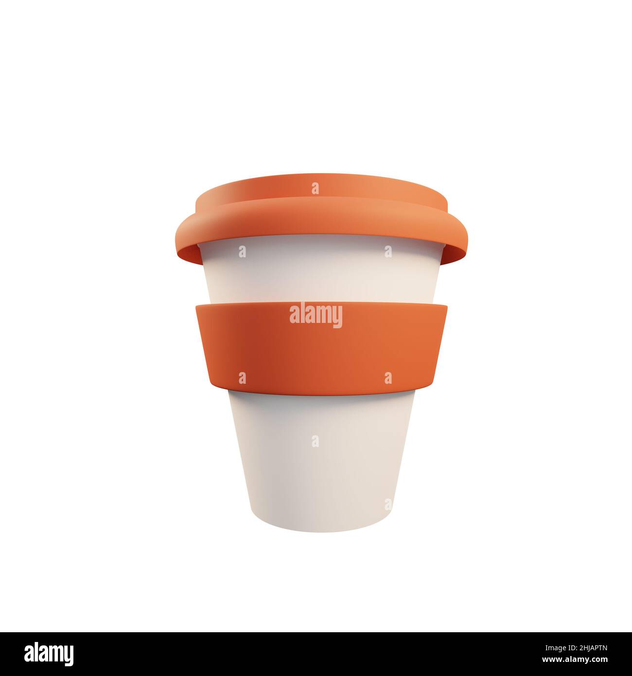 3d rendering of plastic cups Stock Photo - Alamy