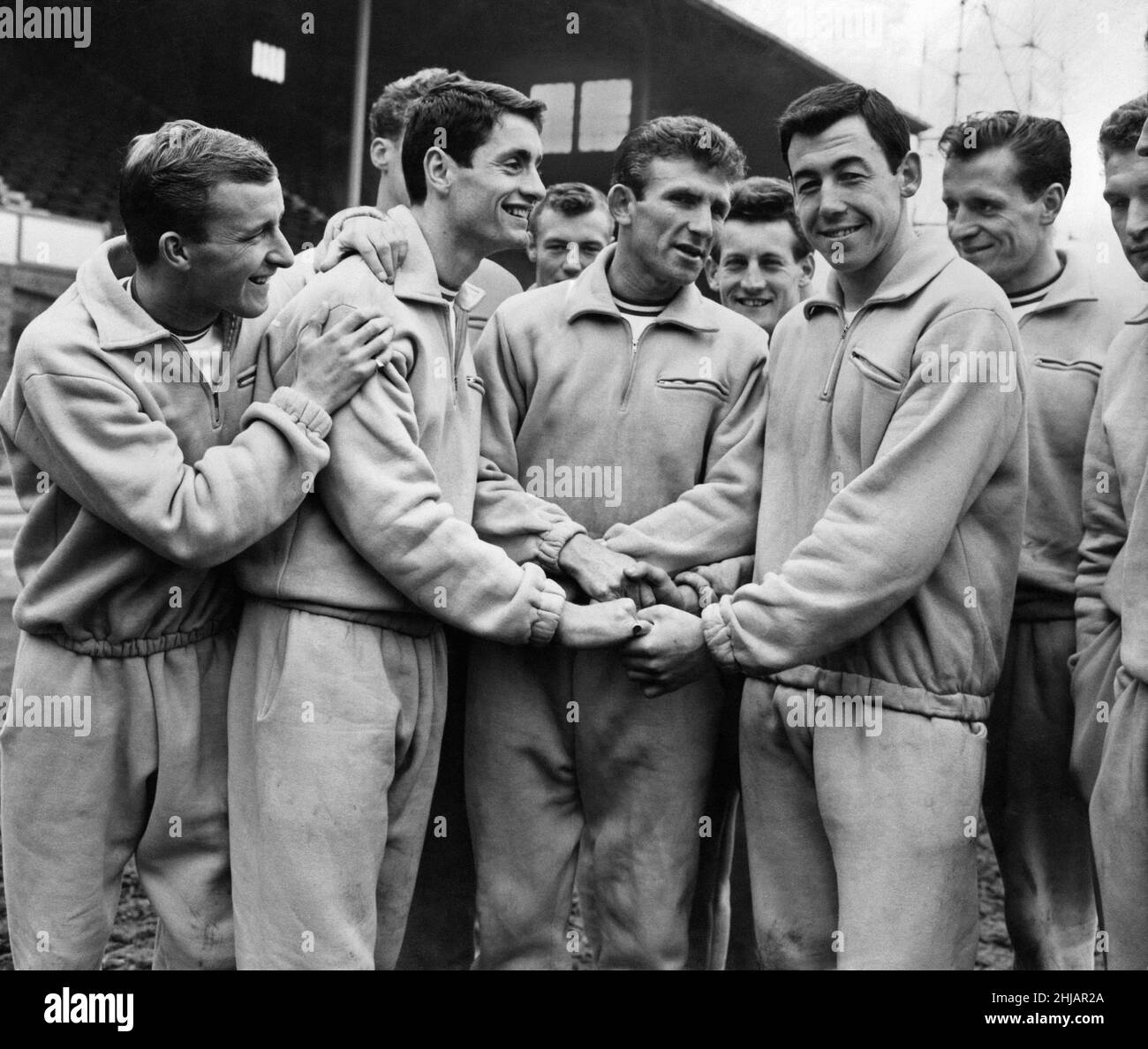 Frank mclintock leicester city 1963 Black and White Stock Photos ...