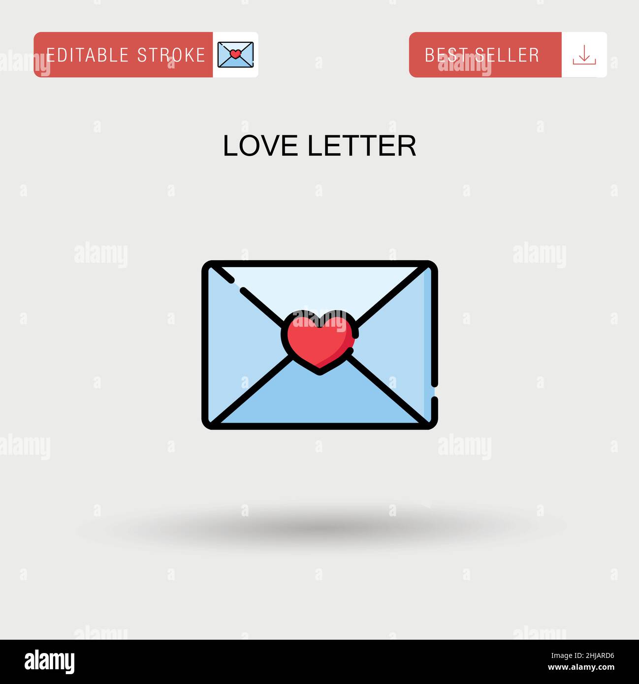 Happy mail lettering hand Stock Vector Images - Alamy