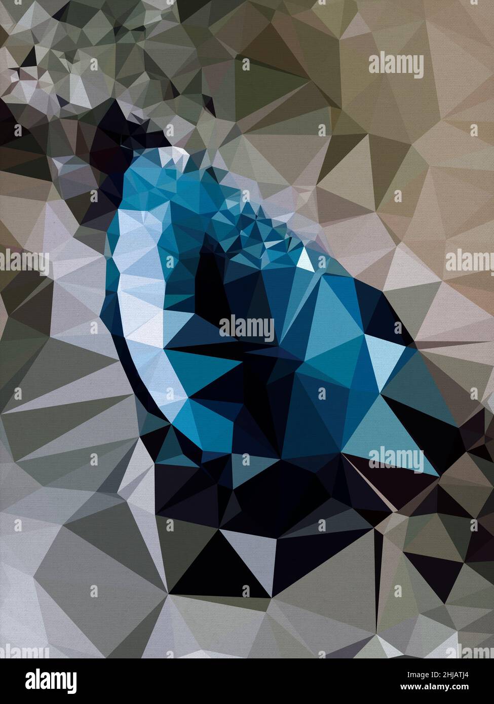 Graphical Abstract Geometric Painting Art Background Texture,Modern ...