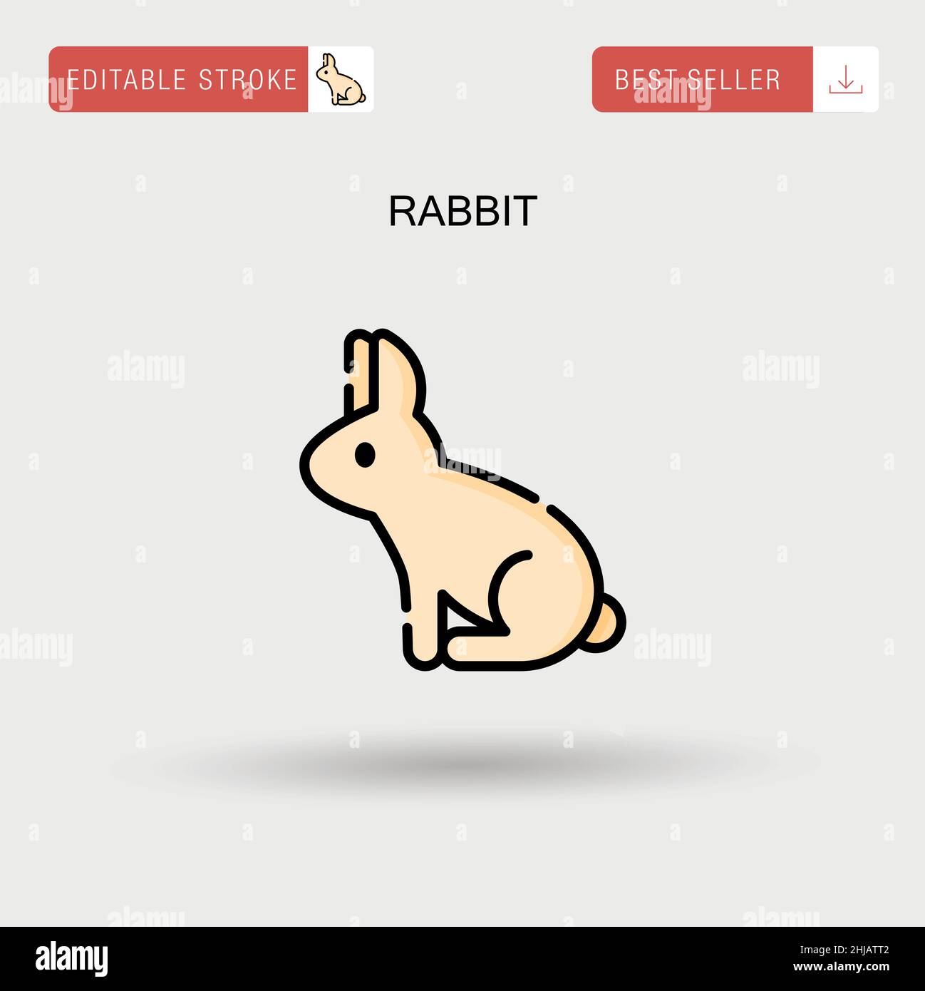 Studio rabbits Stock Vector Images - Alamy