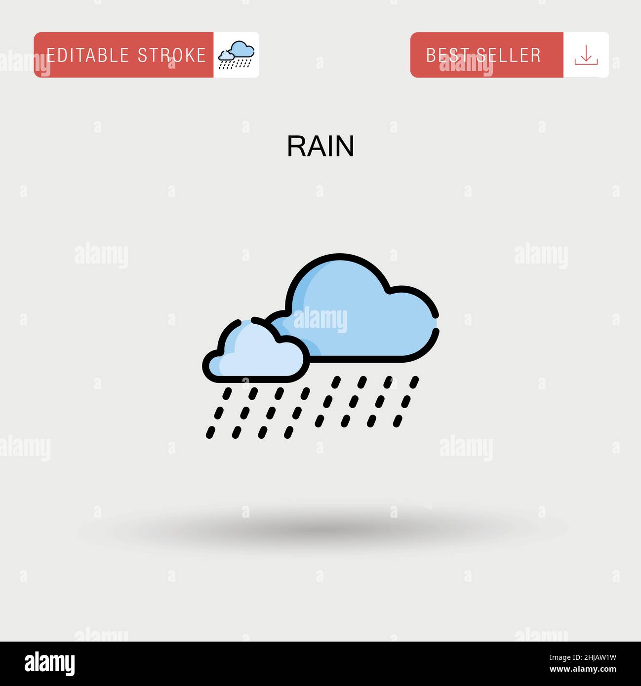 Dark rainy day Stock Vector Images - Alamy