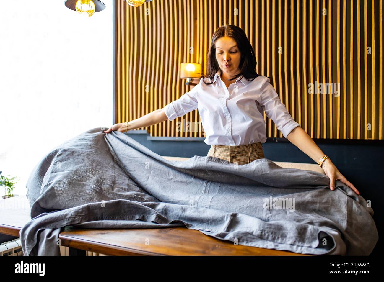 Indian restaurant table setting hi-res stock photography and images - Alamy