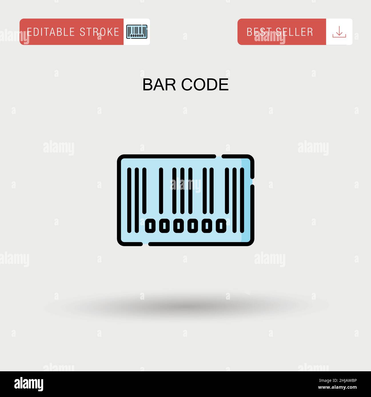 Bar code strip Stock Vector Images - Alamy