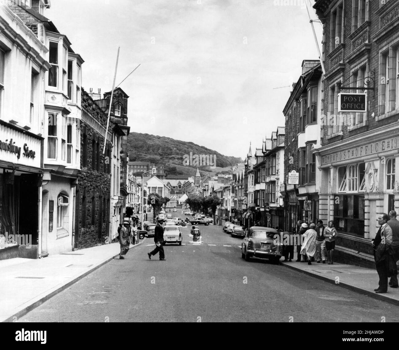Street Scenes, Aberystwyth, Ceredigion, West Wales, 12th July 1963 ...